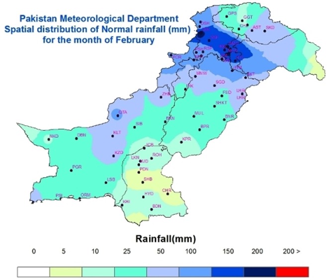 Maps | National Drought Monitoring & Early Warning Centre, Islamabad