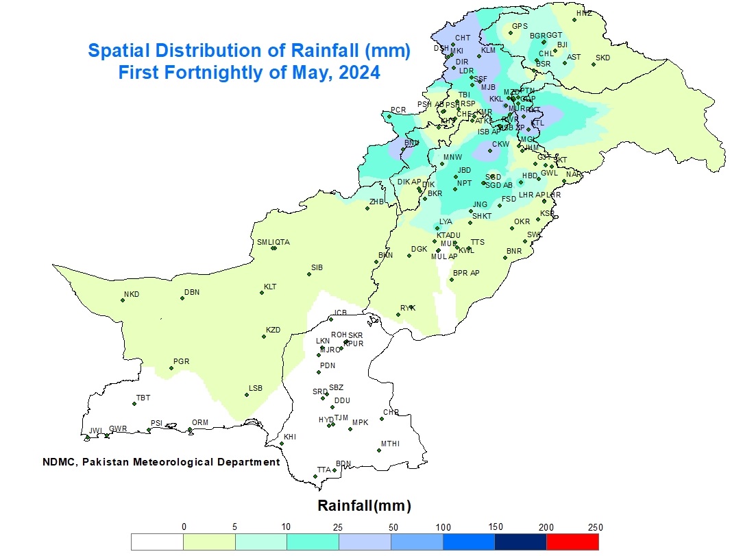 Maps | National Drought Monitoring & Early Warning Centre, Islamabad